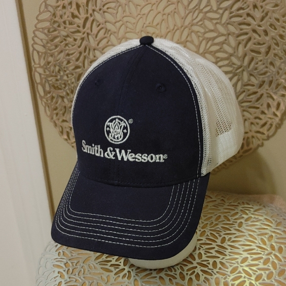 Source Unknown | Accessories | Smith Wesson Black And White Cap | Poshmark